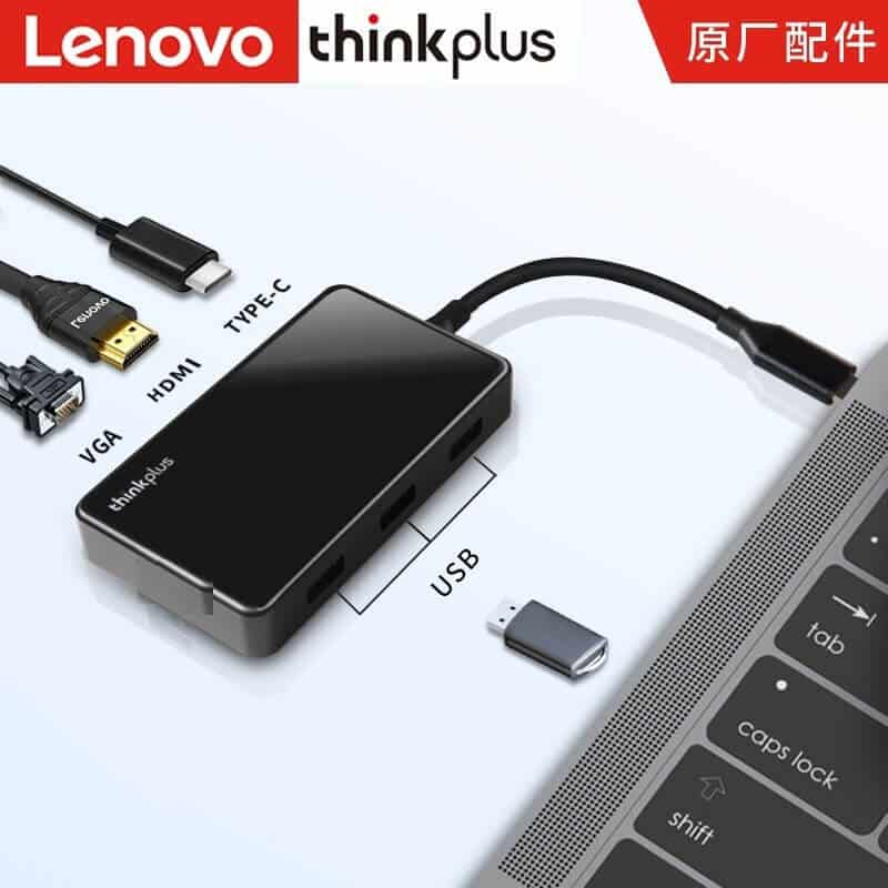 هاب 6 پورت لنوو تایپ سی Lenovo Thinkplus USB-C TPH-06 » فروشگاه آی او ...